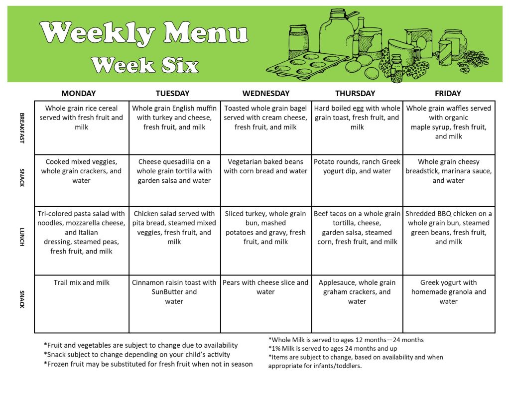 Week One Through Six [Little Canada] – Children's Discovery Academy